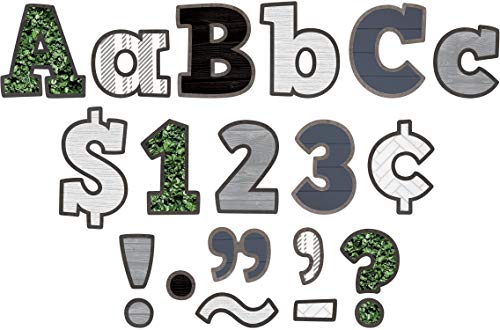 Teacher Created Resources Modern Farmhouse Bold Block 4" Letters Combo Pack (TCR8525)