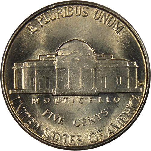 1948 D Jefferson Nickel 5 Cent Piece BU Uncirculated Mint State 5c US Coin
