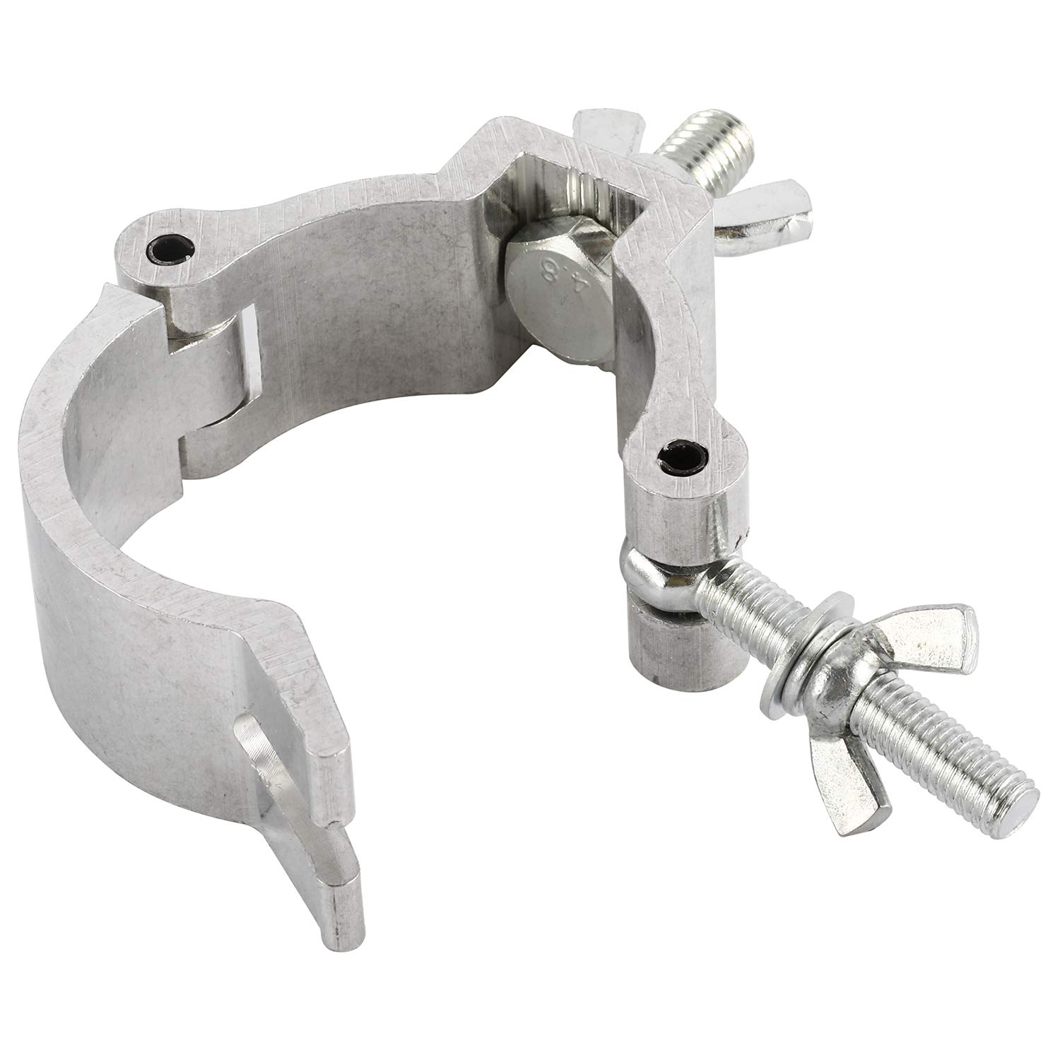 10 Pack O-Clamp 2 Inch Aluminum Alloy Stage Lights Truss Clamp, Fit for 48-51mm OD Tube/Pipe, Heavy Duty 220 lbs Load Capacity