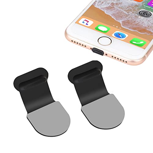 2PCS iPhone Anti Lost Anti Dust Plug for iPhone 14,14 Plus,13,13 Pro,13 Pro Max,13 Mini,12,12 Pro,12 Mini,11,11 Pro Max,11 Pro,X,Xs Max,XR,8,8Plus, 7,7 Plus,iPhone Lightning Port Anti Dust Proof Cover