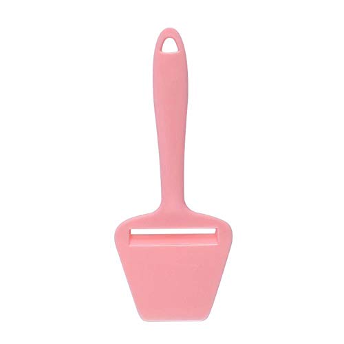 Portable Multi-Purpose Cheese Shovel Slicer for Cake Pizza Butter Baking Cooking Tool New Chocolate Pizza Shovel Cooking Tools DUOER (Color : Pink)