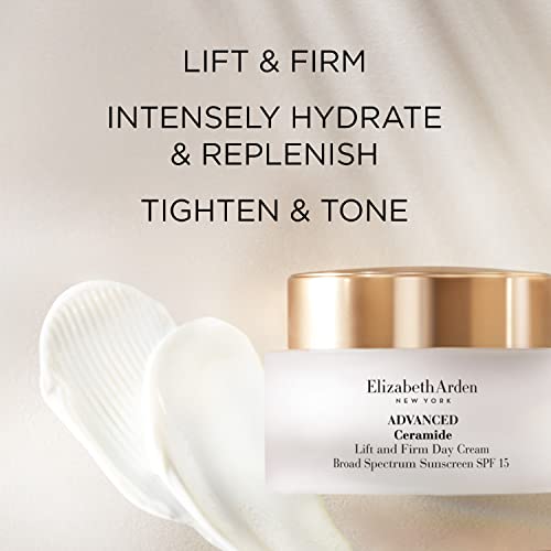 Elizabeth Arden Advanced Ceramide Lift and Firm Moisturizing Day and Night Cream, Lightweight, Hydrates and Tightens Skin, 1.7 fl. oz
