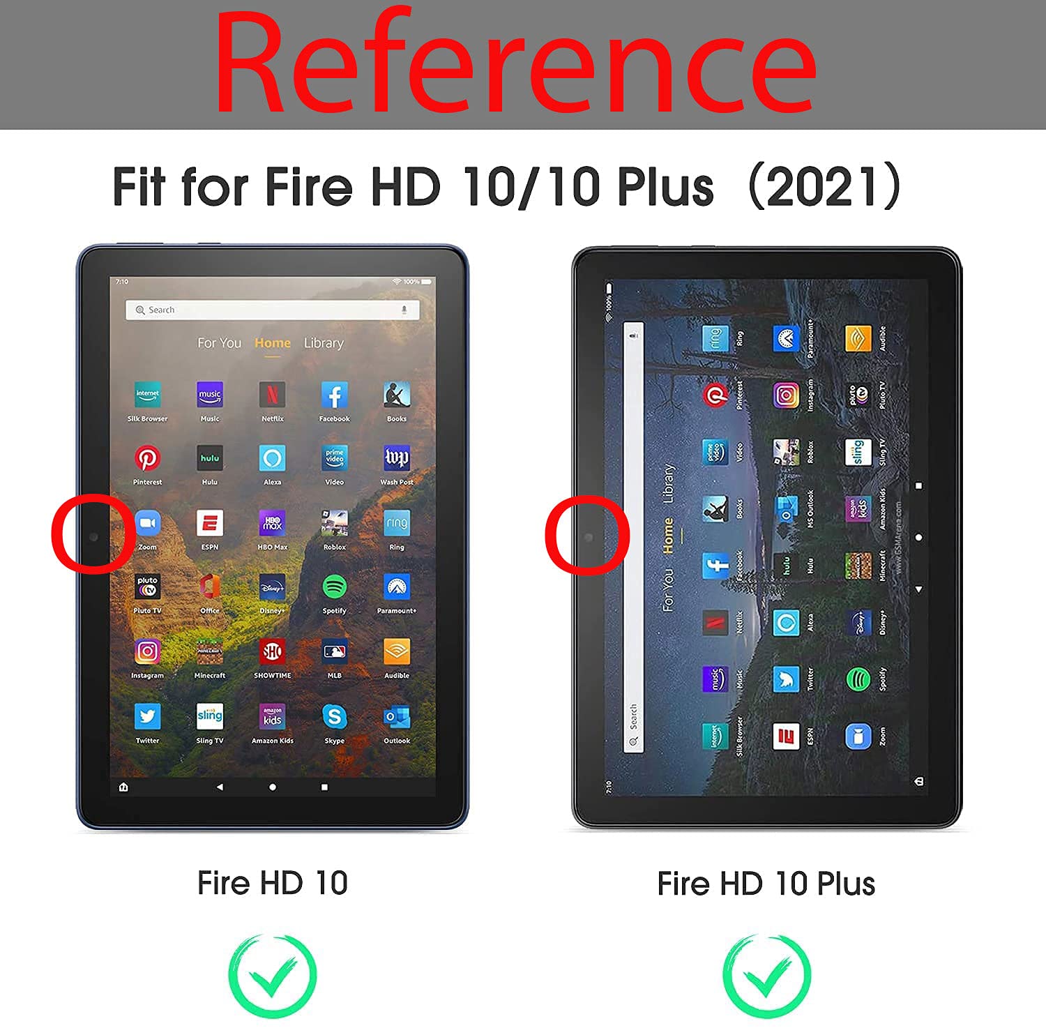 Epicgadget Case for Amazon Fire HD 10 and Fire HD 10 Plus (11th Generation, 2021 Released) - Heavy Duty Shockproof Hybrid Case with Kickstand + 1 Screen Protector Film and 1 Stylus (Candy/Pink)