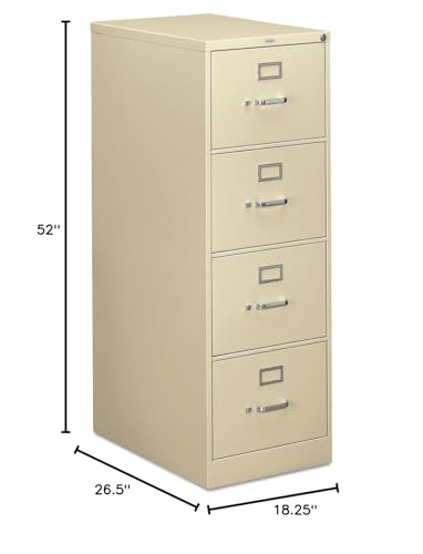 310 Series 18.24"W 4-Drawer Legal File Finish: Putty