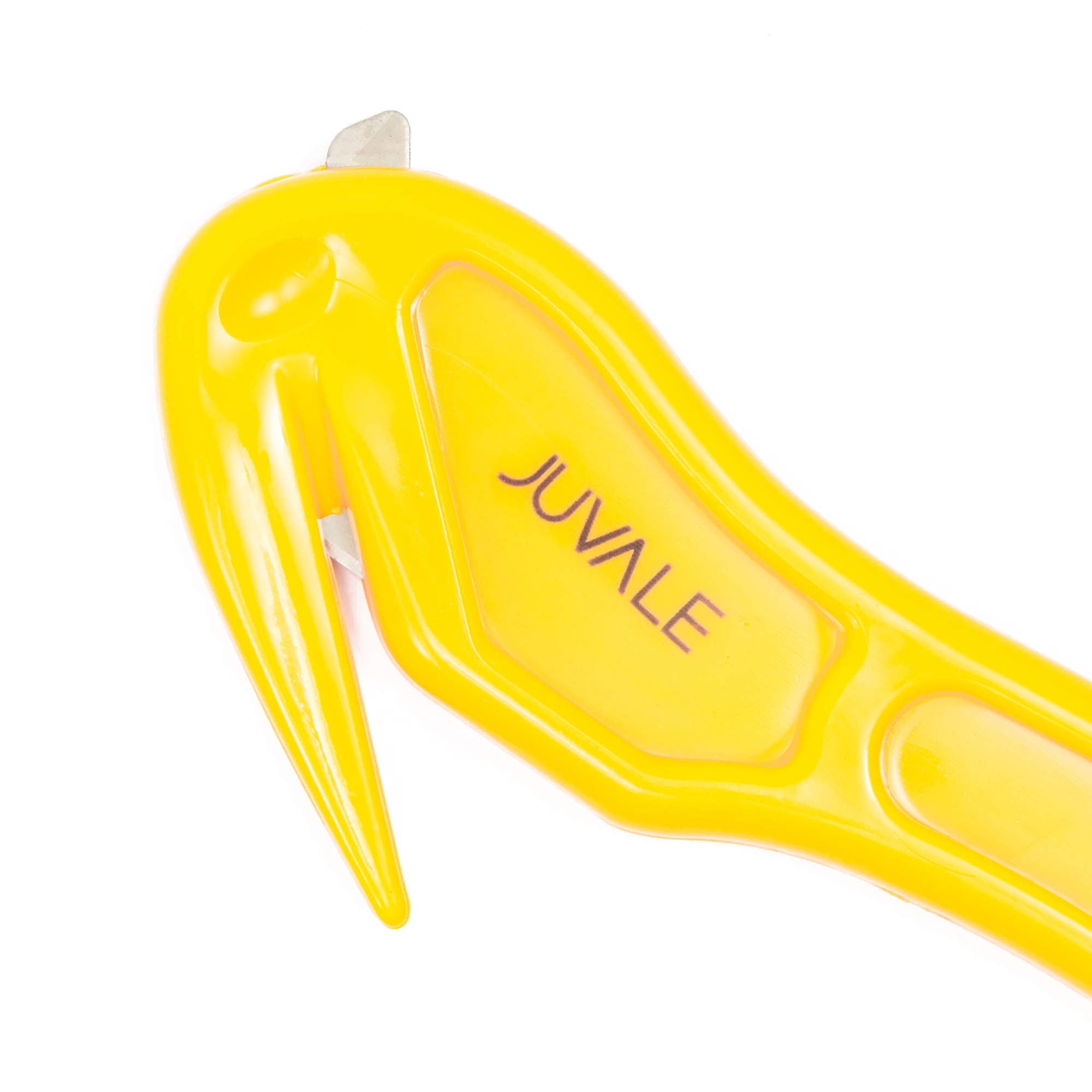 12 Count Film Cutter Tool Knives, Wrap Opener, Tape Splitter, Disposable, Yellow (2 x 5.9 in)
