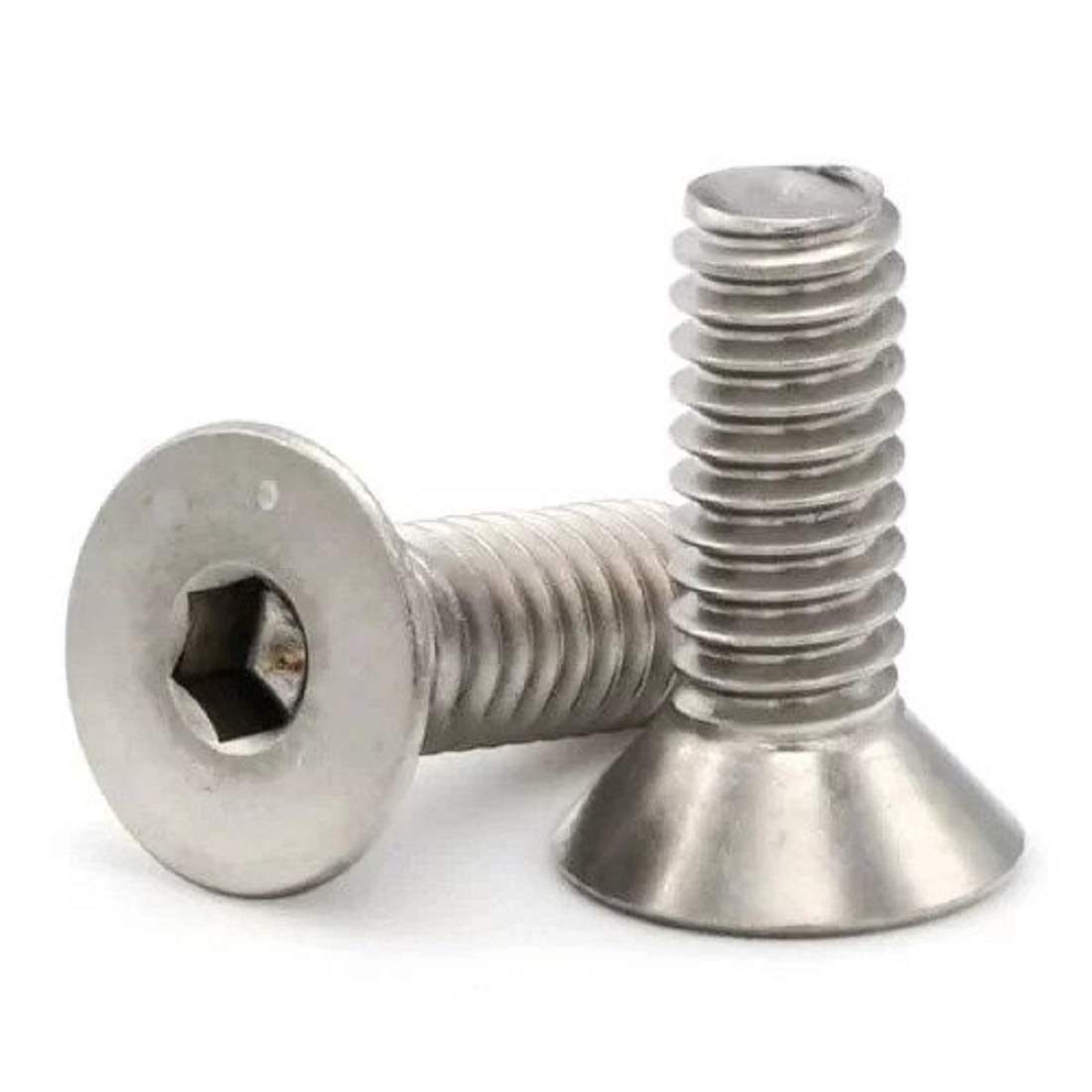 316 Stainless Steel Flat Head Socket Cap Screws #10-24 x 1/2" Qty 100
