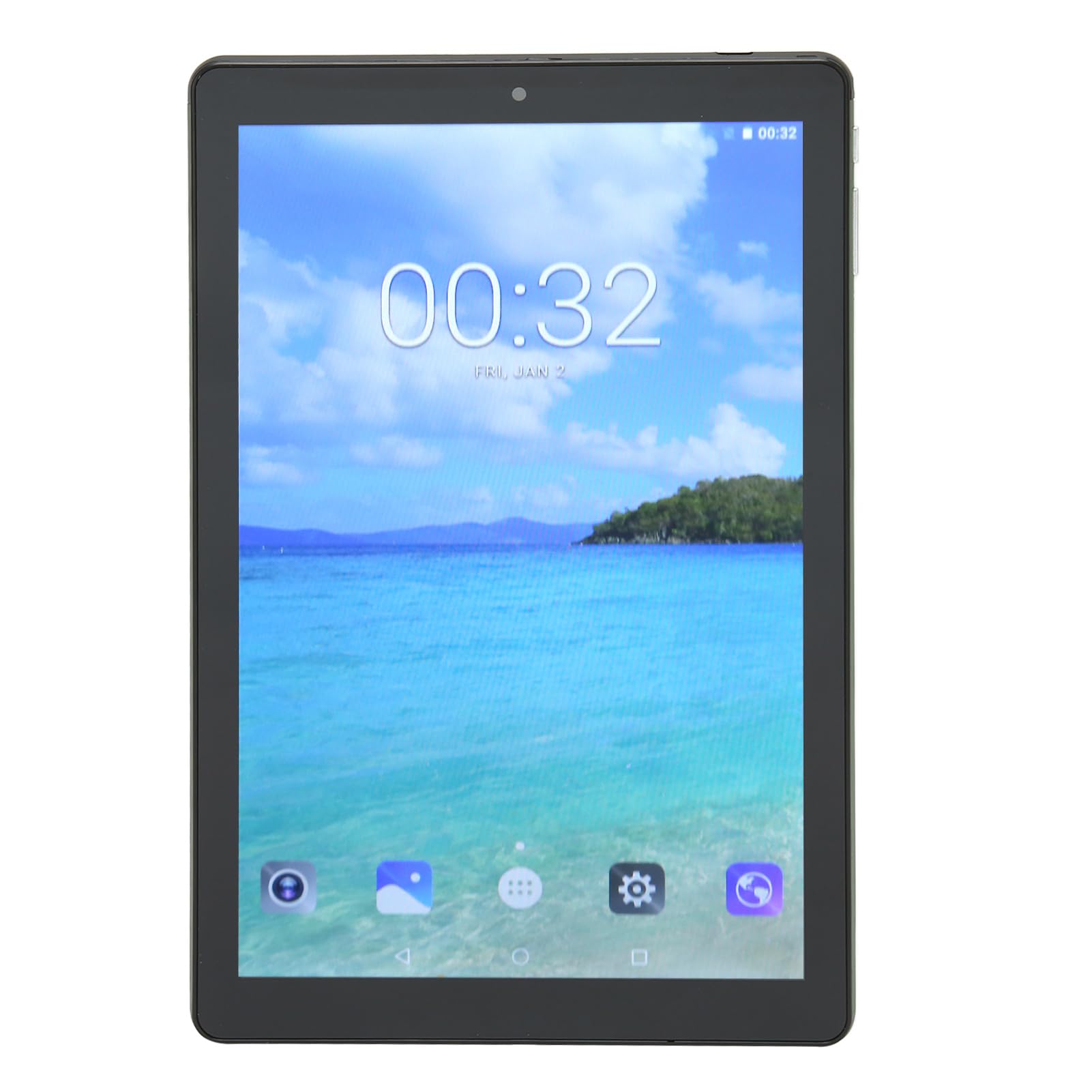 10.1 Inch Tablet PC, HD Tablet 6GB RAM 128GB ROM FHD Screen 5GWIFI 100β240V for Work for Entertainment for Android 10 (Green)