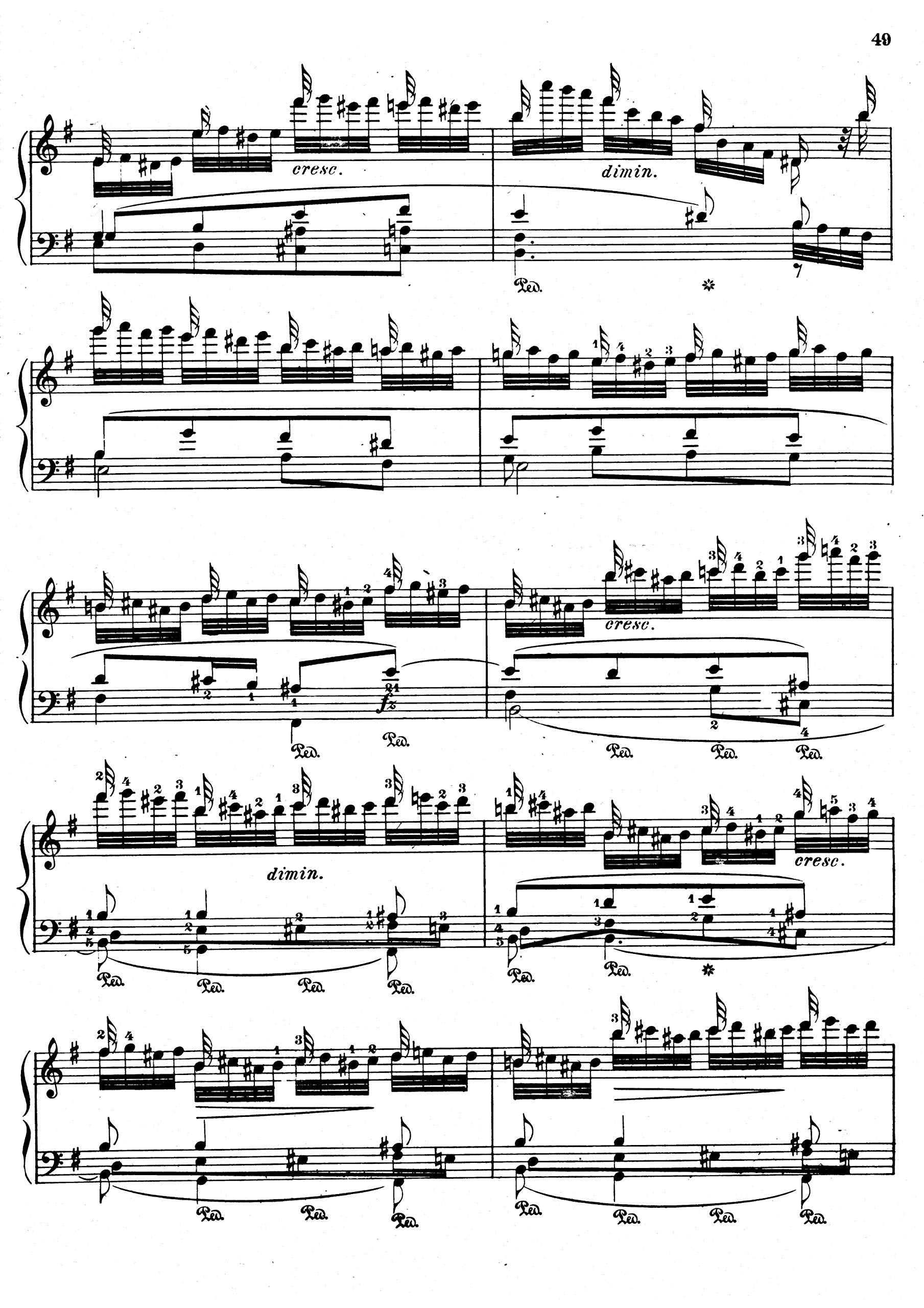 12 Etudes caracteristiques, Op.2 for Piano by Adolf von Henselt (Schirmer) [ReImaged Loose Leaf Facsimile Edition 2019.]