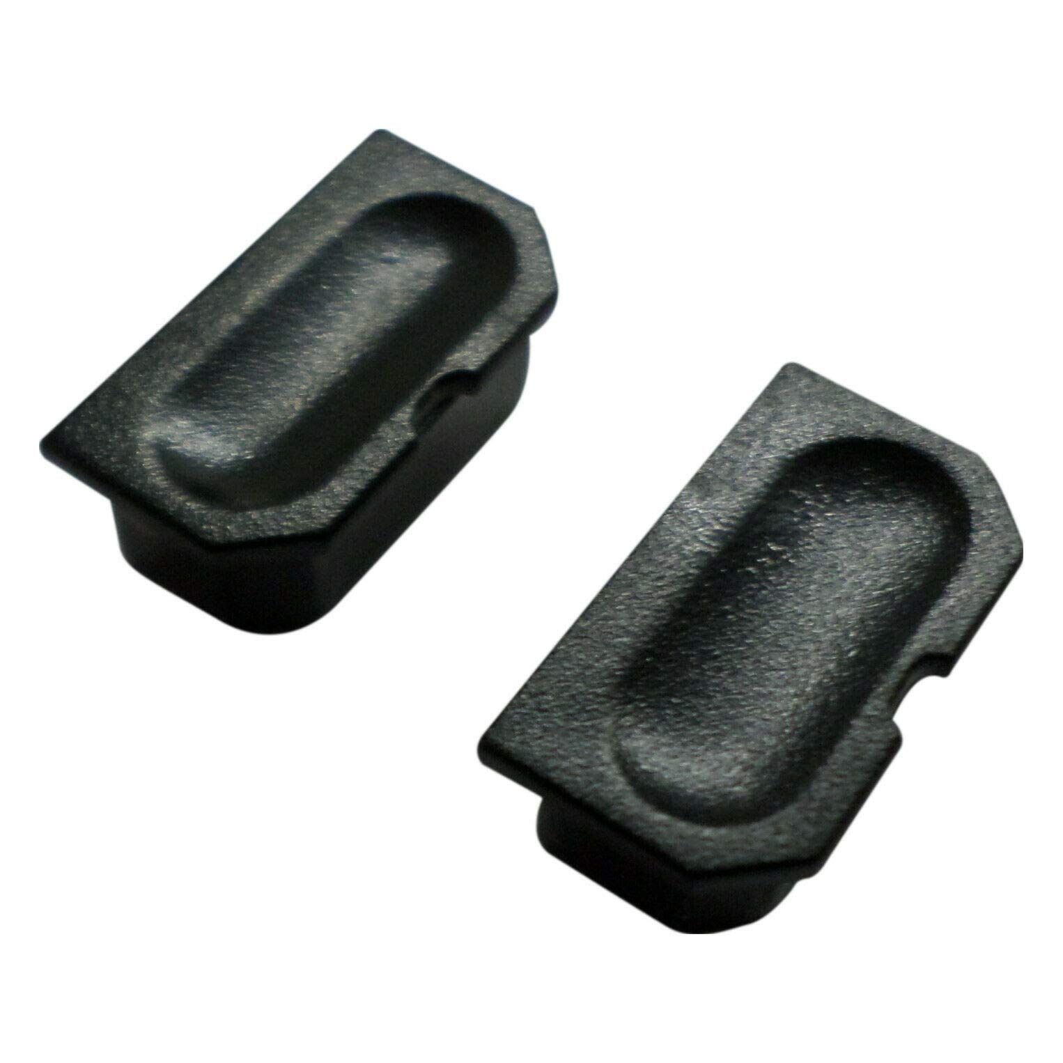 2 PCS Link Port Dust Cap Cover for Game Boy DMG-01 DMG 001 Black