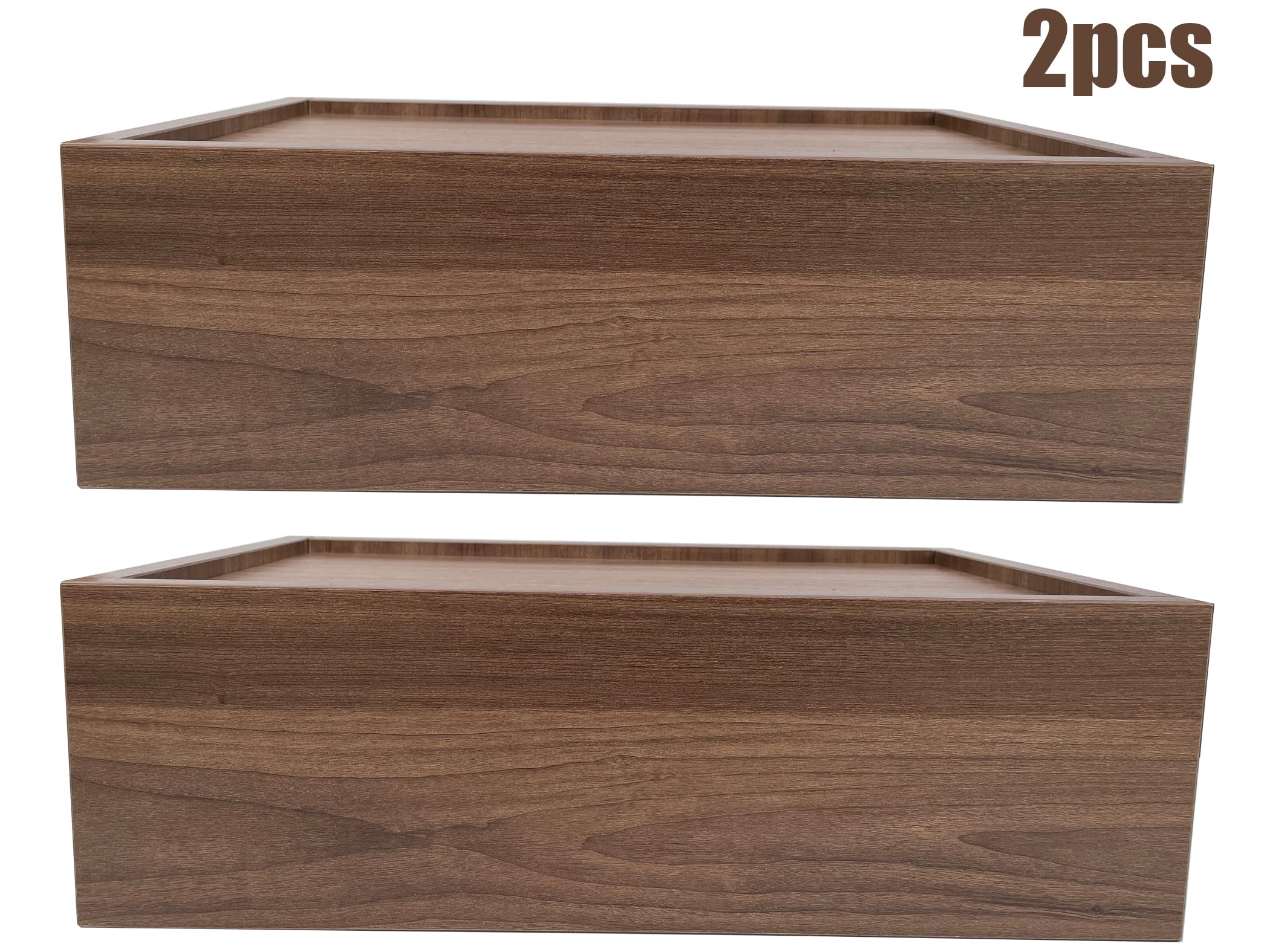 2 PCS nightstand Floating Drawer Shelf Bedside,The Bedside Table of The Hotel Hidden lamp Belt,nightstands Set of 2 mid Century Modern