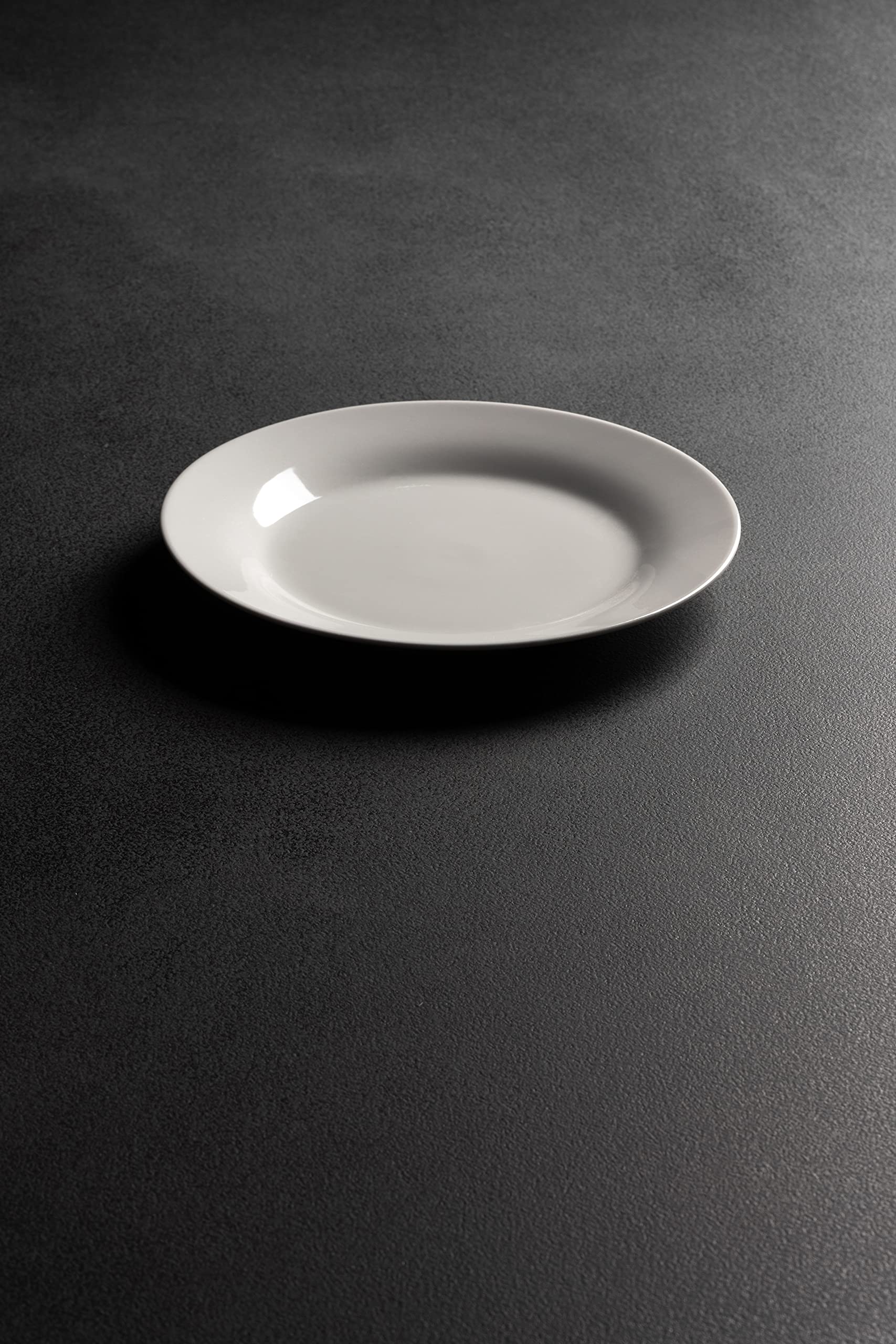 10 Strawberry Street 7.5" Catering Round Salad/Dessert Plate, Set of 12,White