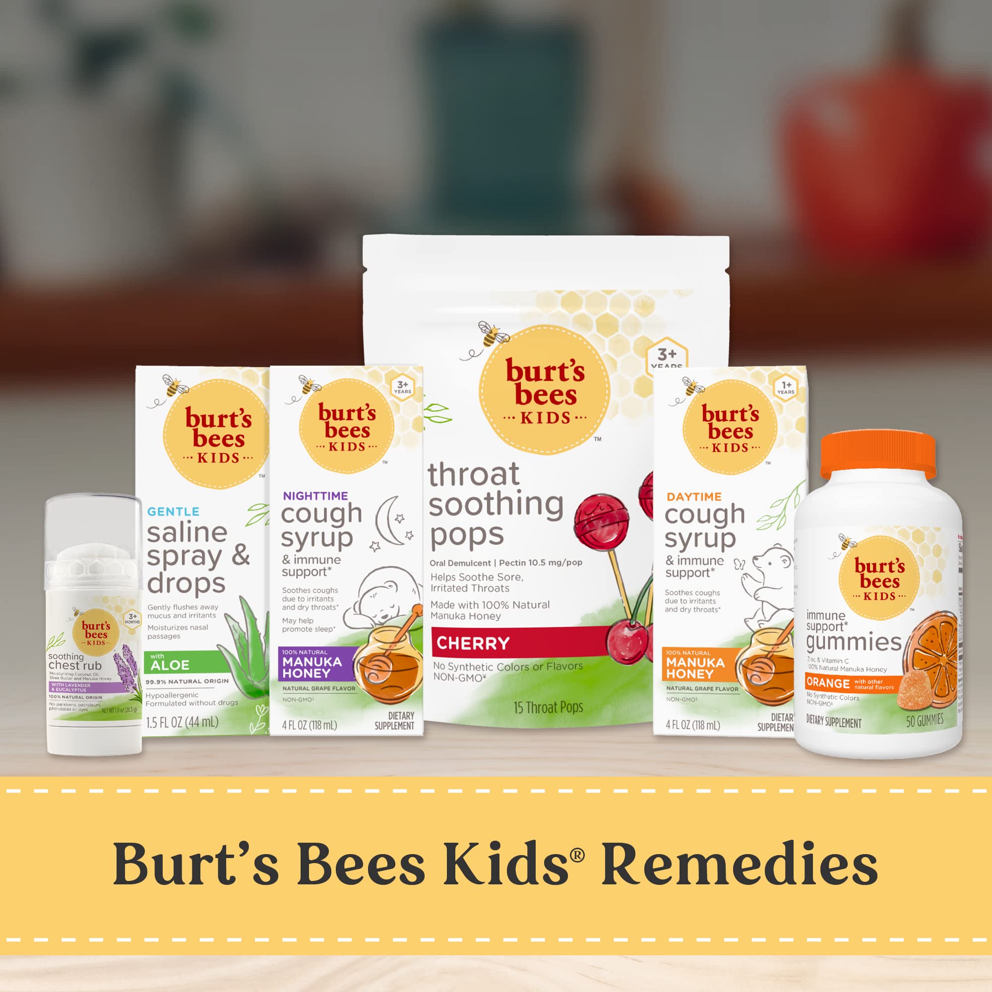 Burt's Bees Kids Chest Rub Stick, Coconut Oil, Shea Butter and Manuka Honey Lavender & Eucalyptus, White, 1 Ounce
