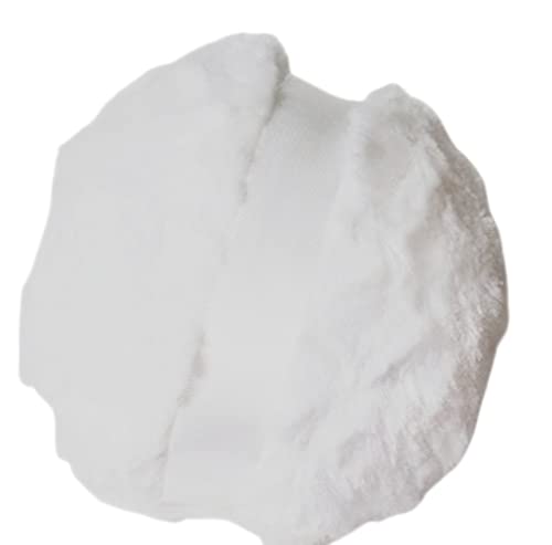 Mini Fluffy Fleece Powder Puff for Dusting Powder 4 Inch Diameter