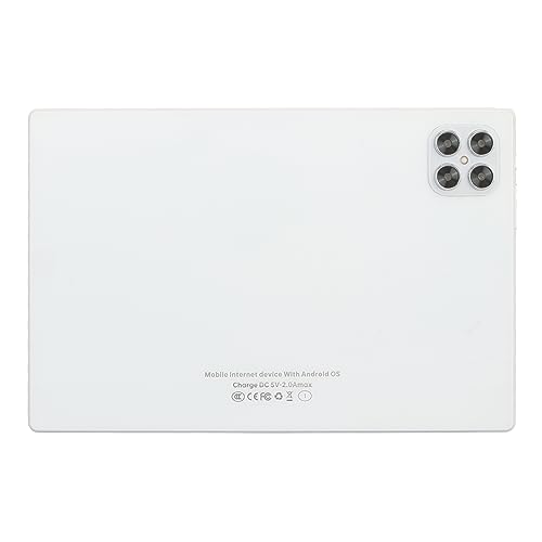 10.1 Inch Tablet 12GB 256GB 4G LTE Tablet 8800mAh 2.4G 5G WiFi 100‑240V for Android 11.0 for Study (US Plug)