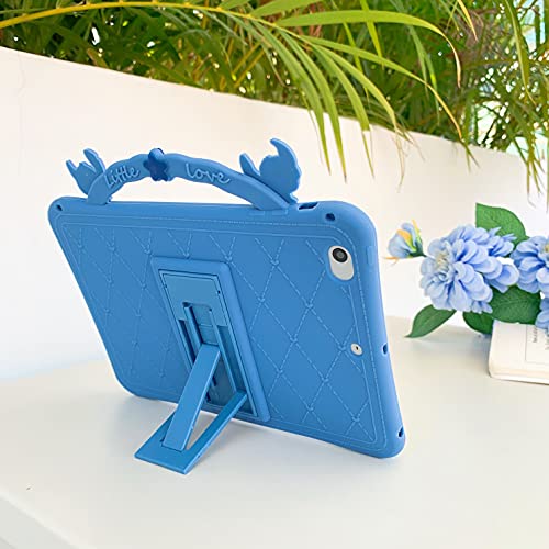 Case for iPad 8th / 7th Generation (2020/2019), iPad 10.2 Case for Kids,Stitch Cute Cartoon Case with Fold Stand Ultra Soft Slim Silica Shockproof Cover for Girls Boys