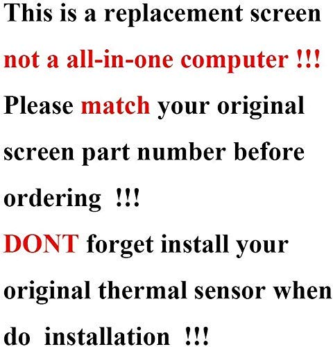 WARWOLFTEAM LCD Screen Display Replacement 21.5" LCD Screen Compatible with iMac A1418 2012-2015 Display LM215WF3 SD D1 D2 D3 D5 Free Adhesive Kit