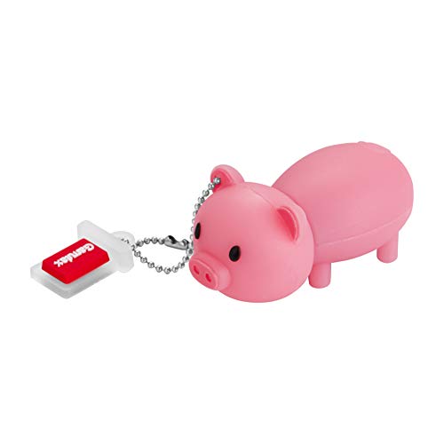 GARRULAX USB Flash Drive, 8GB / 16GB / 32GB USB 2.0 Updated Waterproof USB Memory Stick Date Storage Pendrive Thumb Drives (32GB, Piglet)