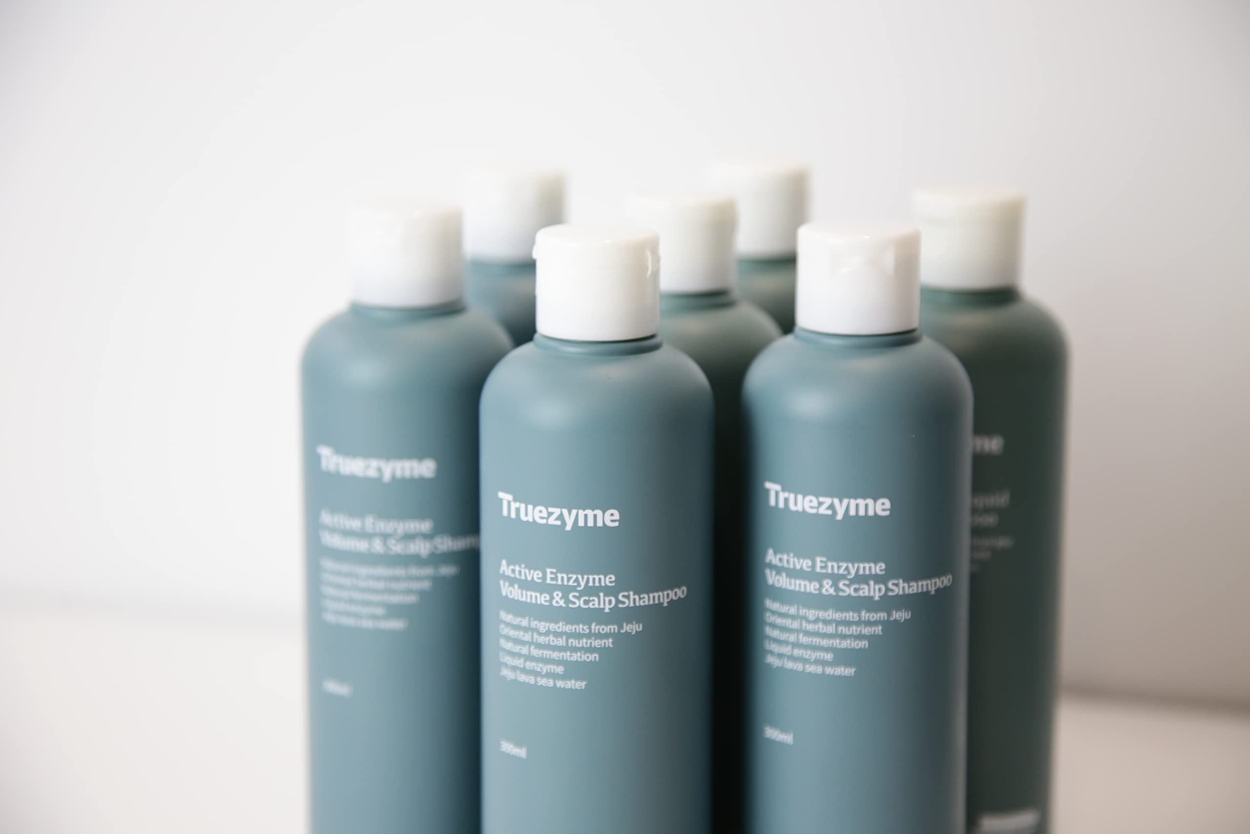 truezyme Active Enzyme Volume & Scalp Shampoo 300ml I 10.14 fl.oz. I Korean Premium Scalp care with Fermented Botanical Extract | No Chemicals or Toxins