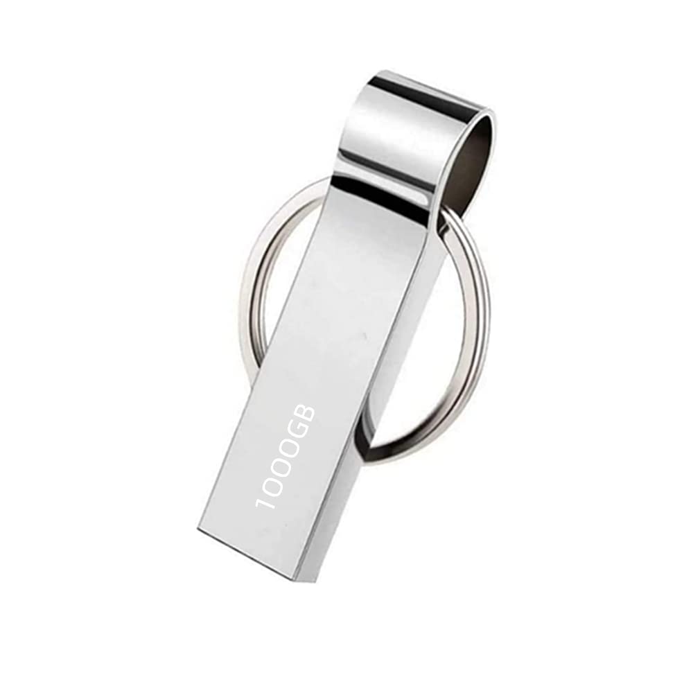 1000G USB 3.0 Flash Drive Metal Memory Stick Portable USB Drive Waterproof Thumb Drive