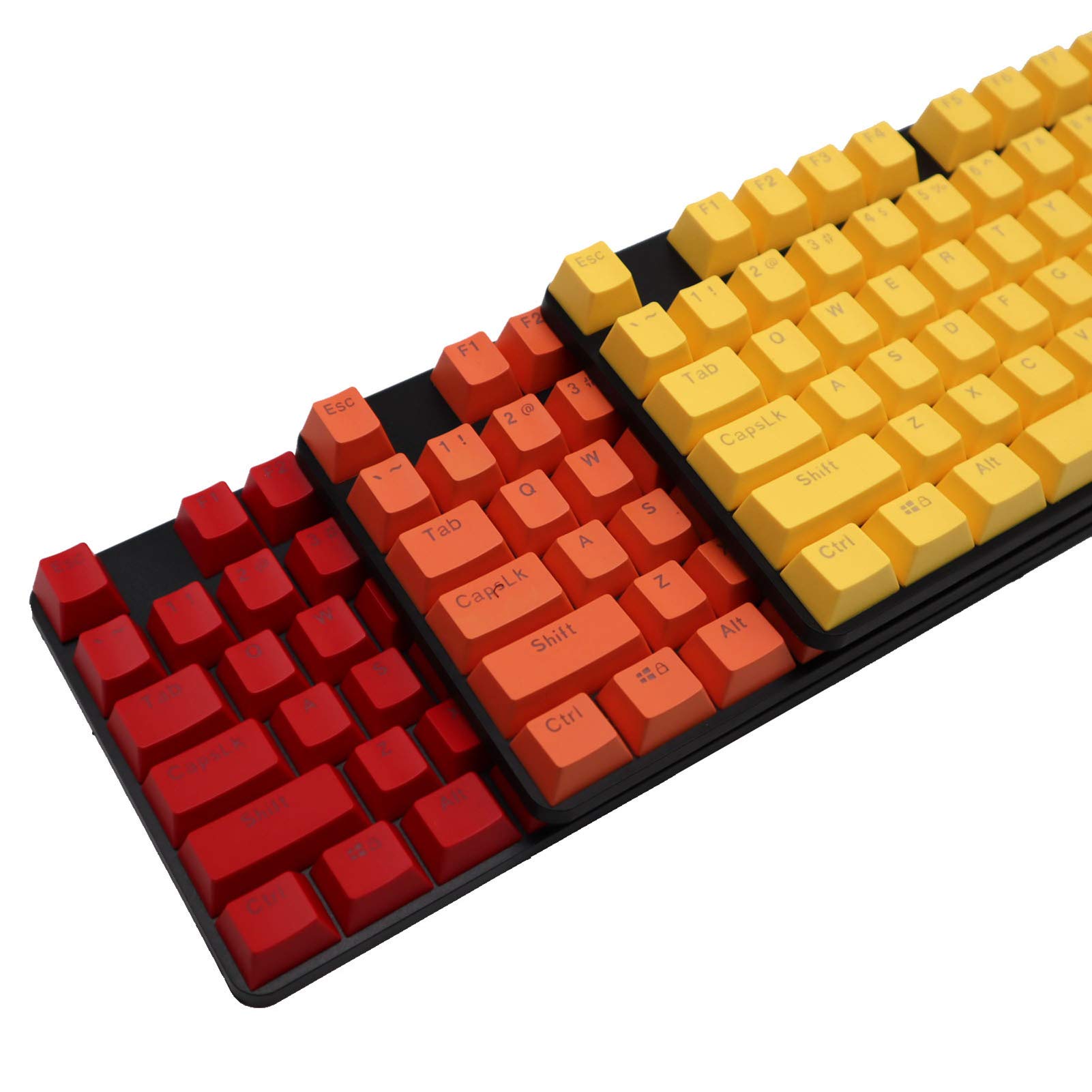 Heave 104Pcs Keycaps Set,PBT Keycaps Double Shot Backlight Keycaps for MX Mechanical Gaming Keyboard Replacement Key Cap(Only Including Keycaps) Purple