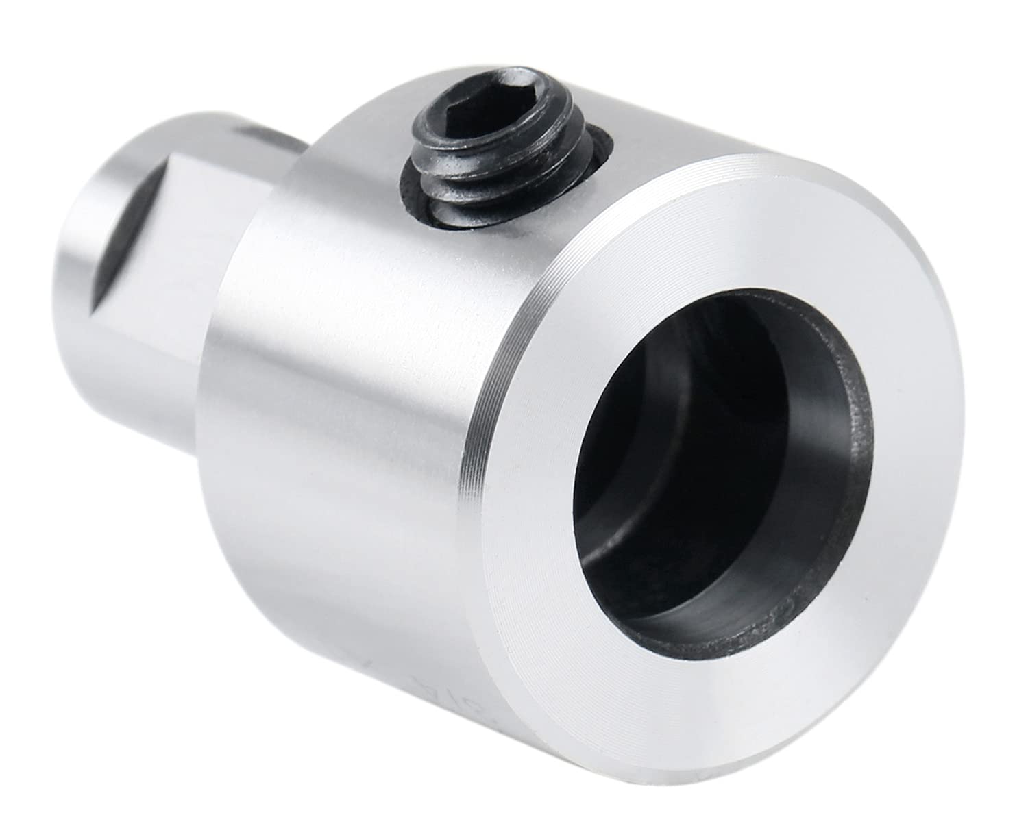 Accusize Industrial Tools 3/4 in. Annular Cutter Extension for a 3/4'' / 19.05 mm Weldon Shank Annular Cutter, 1" Long, Weldon Adapter, 0519-0025
