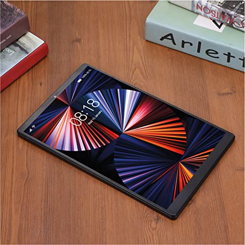 10 Inch Tablet PC, Kids Tablet,Octa Core Dual SIM Tablet,4GRAM 64GROM 128G Expansion, HD IPS Screen 5G Dual Band Tablet (Black)