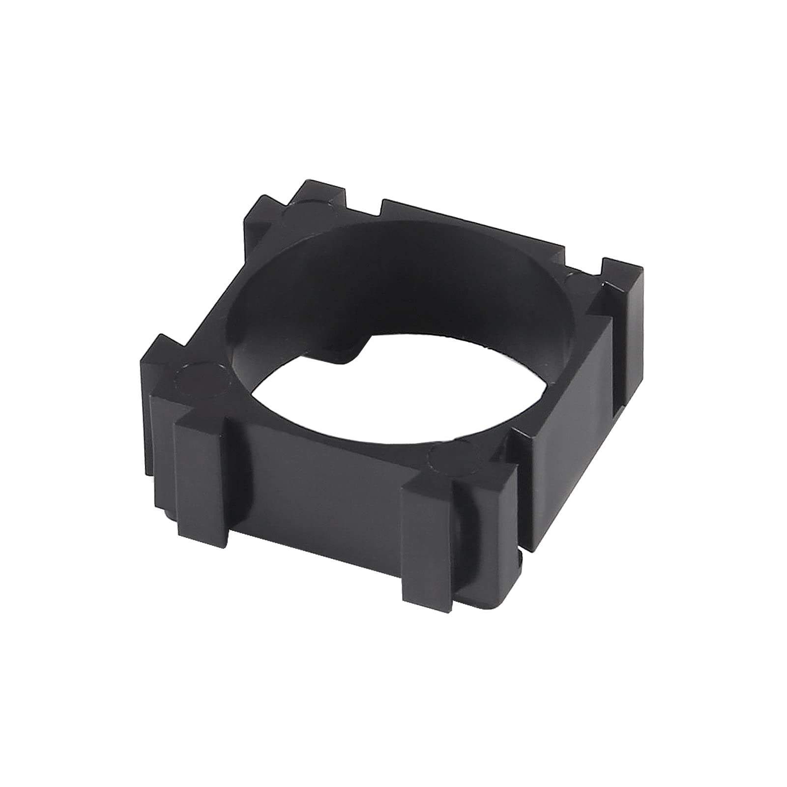 ACEIRMC 100Pcs 18650 Lithium Battery Holder, Plastic Battery Pack Bracket Cylindrical Cell Battery Stand Cell Spacer for DIY Fixed Battery