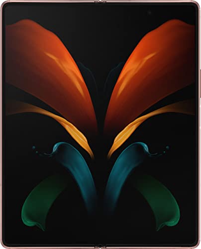 Samsung Electronics Galaxy Z Fold 2 5G | Factory Unlocked Android Cell Phone | 256GB Storage | US Version Smartphone Tablet | 2-in-1 Refined Design, Flex Mode | Mystic Bronze (Renewed)