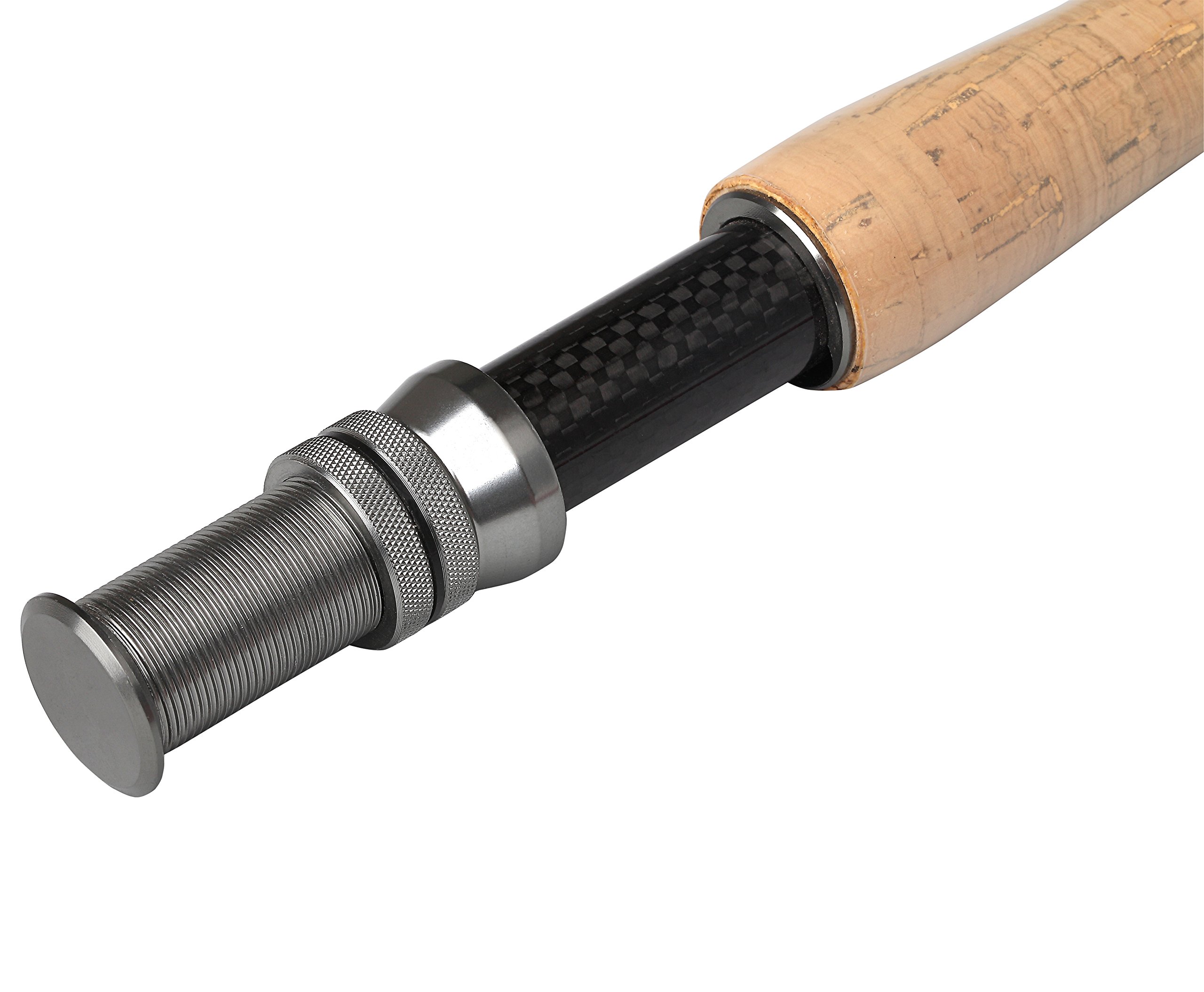 10' 4 Pieces Carbon Fly Fishing Rod Pole #3/4 3Meters Length Light Feel Medium-Fast Action