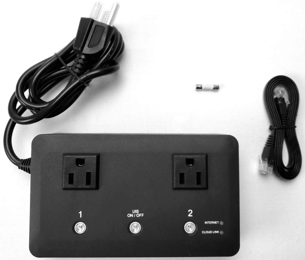 Mega Systems, Inc 5Gstore App-Controlled Remote Power IP Switch - 2 Outlets (US)