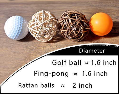 10pcs Wicker Dried Vine Balls Table Wedding Party X-mas Garden Diameter 2 Inch
