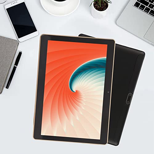 10.1 Inch Tablet for 11, 1960x1080 IPS Display Screen PC Tablet, 6G RAM 128G ROM Portable Tablet, 2.4G 5G WiFi Calling Tablet for Photos, Videos, Music (US Plug)