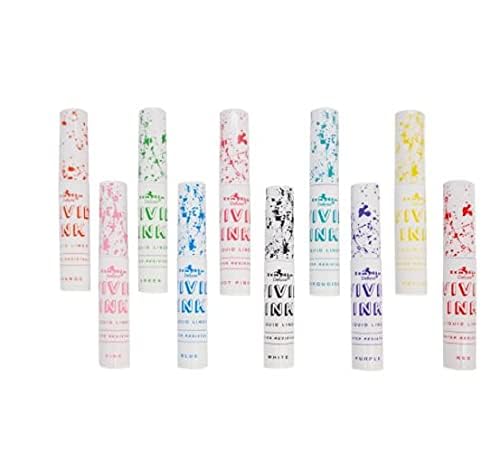 Italia Deluxe VIVID INK Liquid Liner SET OF 10