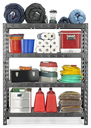 60" Wide Heavy Duty Rack with Four 18" Deep Shelves