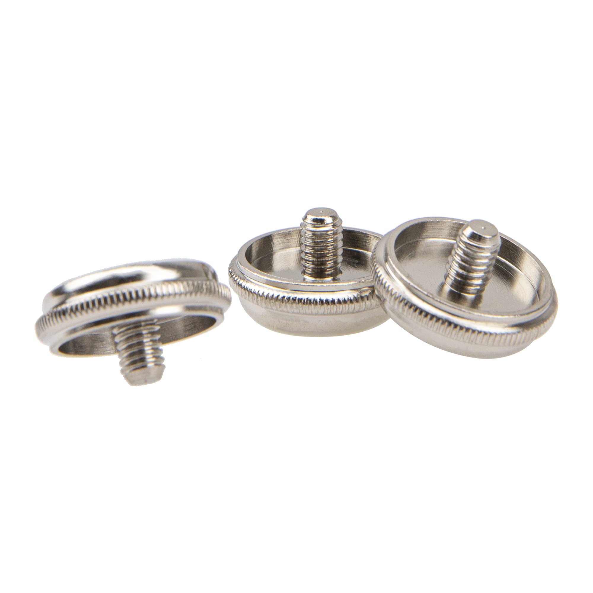 3Pcs Yootones Trumpet Valve Finger Buttons Musical Instruments Accessories Compatible with Trumpet Finger Button Musical Instruments Replacement Parts (White)