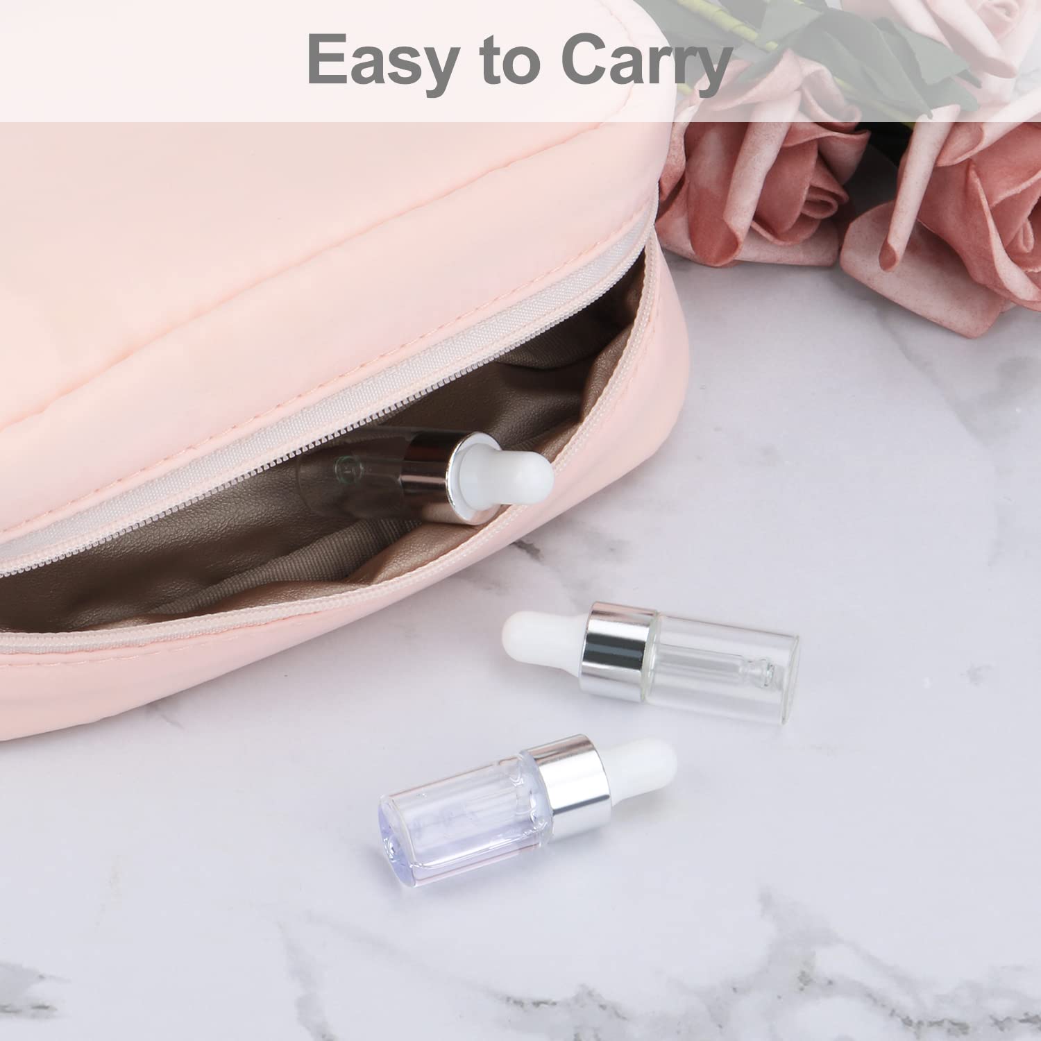 15 Pcs Clear Glass Dropper Bottles Essential Oil Bottles Refill Sample Vials Aromatherapy Perfume Liquid Glass Bottles With Eye Dropper&Silver Lids (3ml)