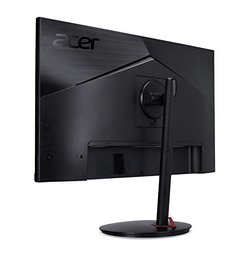 Acer Nitro XV242Y Pbmiiprx 23.8" Full HD(1920 x 1080)IPS Zero-Frame FreeSync Premium & G-SYNC Compatible Gaming Monitor, Up to 165Hz Refresh Rate, Up to 0.5ms(1 x Display Port, 2 x HDMI 2.0 Ports)