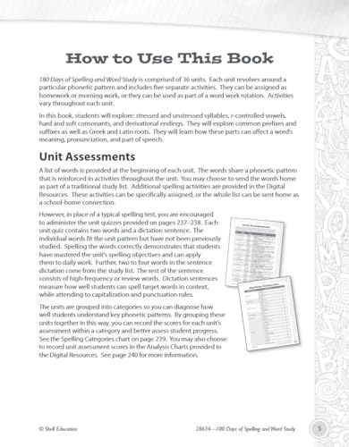 180 Days™: Reading, Vocabulary/Language for 6th Grade Practice Workbook for Classroom and Home, Cool and Fun Practice Created by Teachers (180 Days of Practice)