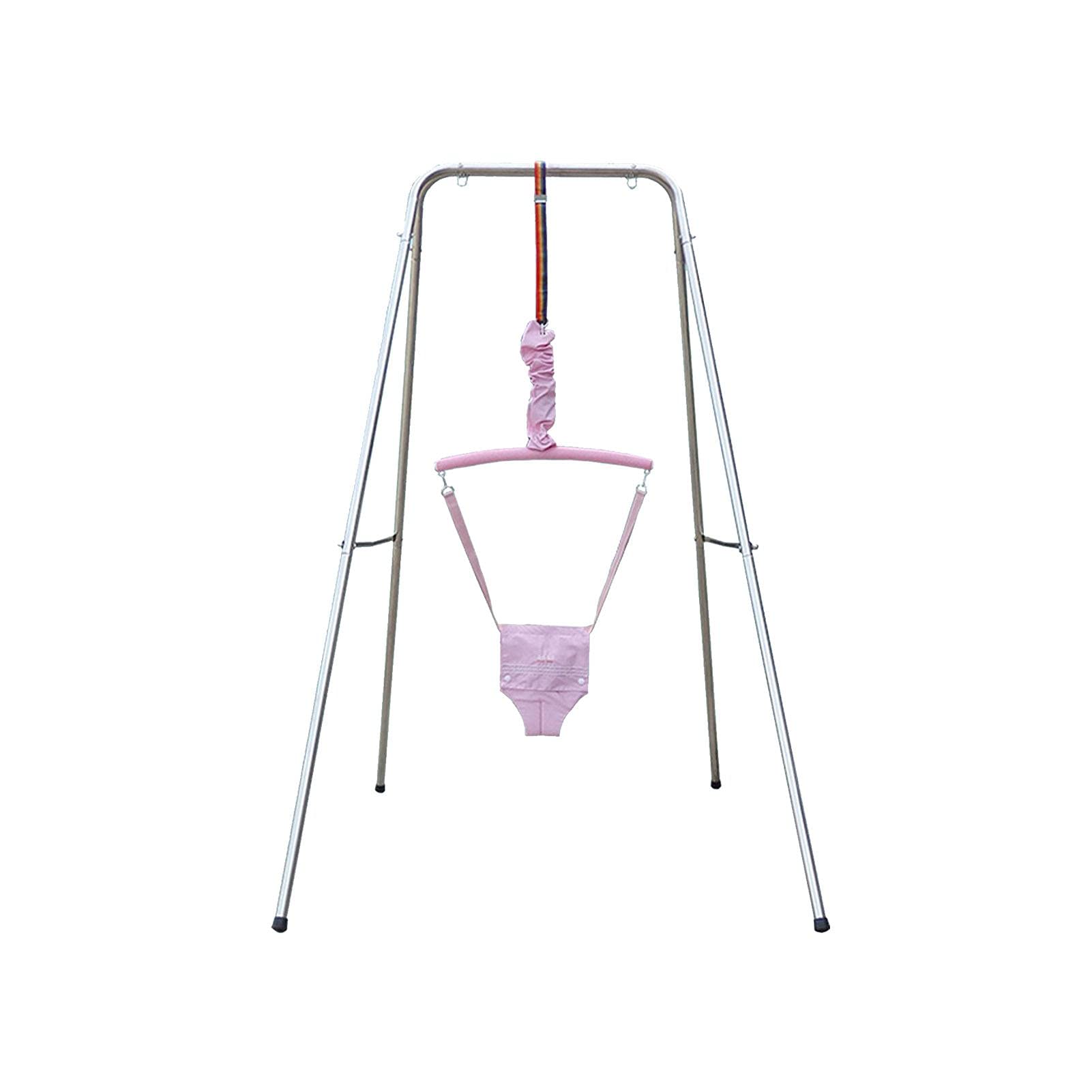 CargoTi Baby Jumper with Stand Baby Bouncer Easy Set-Up Baby Exerciser for Active Babies Suitable for Indoor and Outdoor Natural