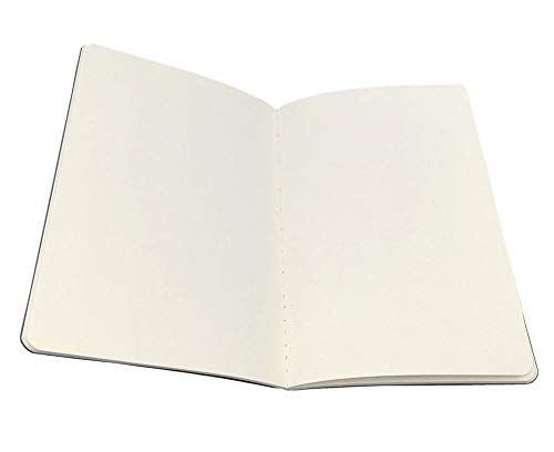 6pcs Travelers' Notebook Thread-bound Journal Diary Memo Pad,A6 Size & 30 sheets(Blank Pages)