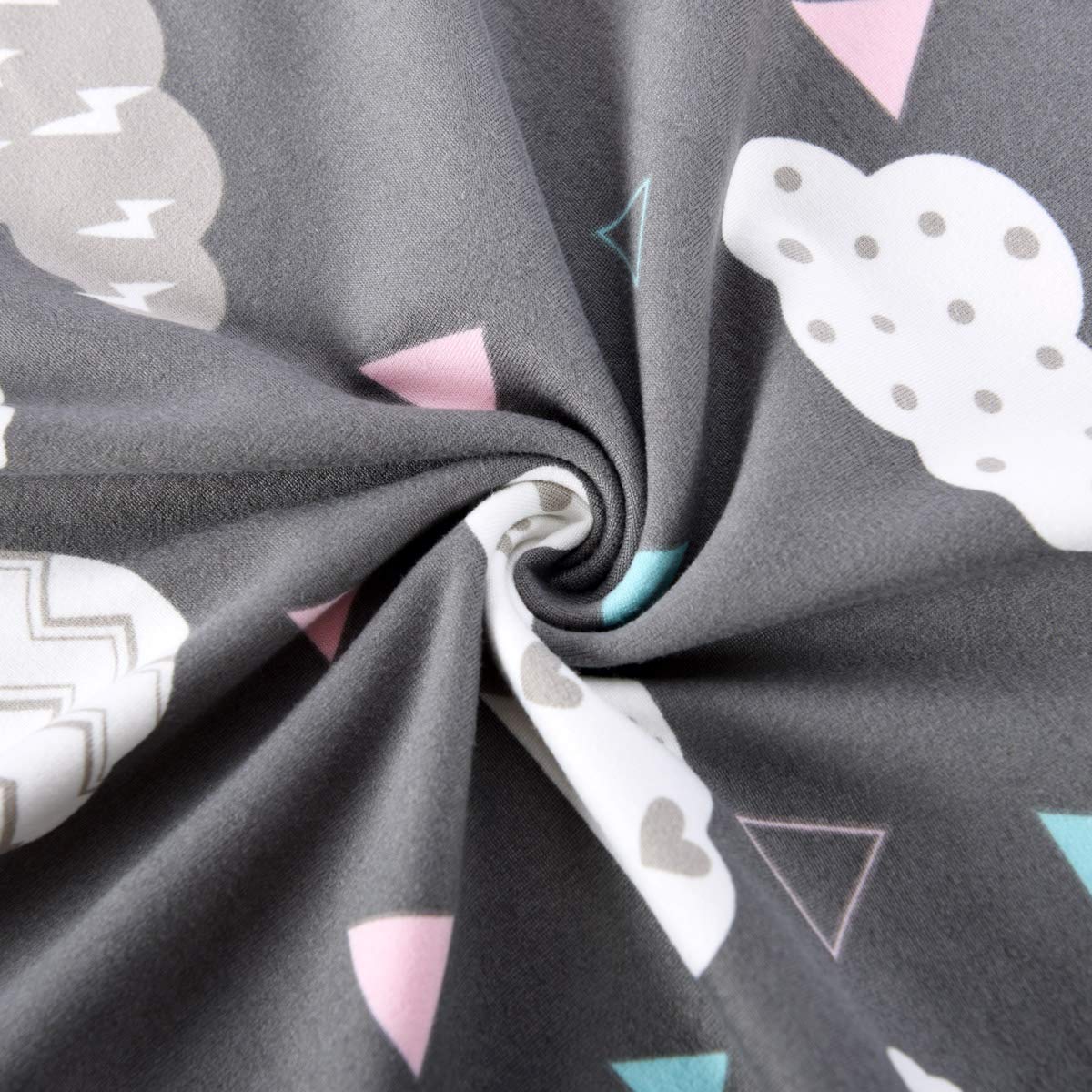 COSMOPLUS Bassinet Sheet Set 2 Pack Stretch Fitted Cradle Fitted Sheets for Bassinet Pads/Mattress, for Boys Girls,Unisex,Ultra Soft,Whale/Cloud