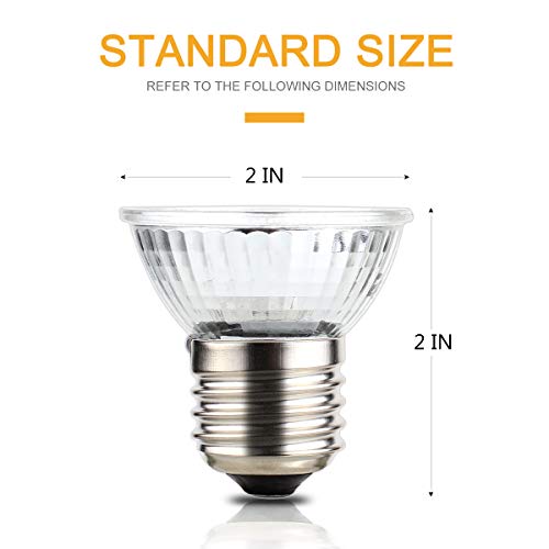 75W Sun Basking Lamp Full Spectrum Sunbathe Reptile Heat Lamp Growing Bulbs for Turtles Lizards 6 Pack