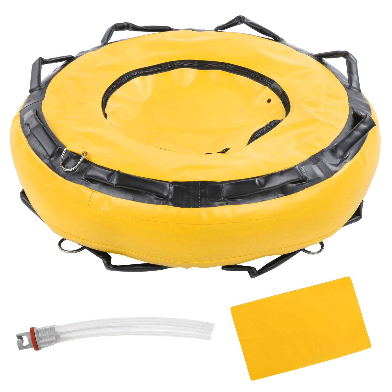 1000D Buoyancy, Marker Float Signal Accessory Freediving, Heavy Duty for Diving Signalling Water Sports(Yellow)