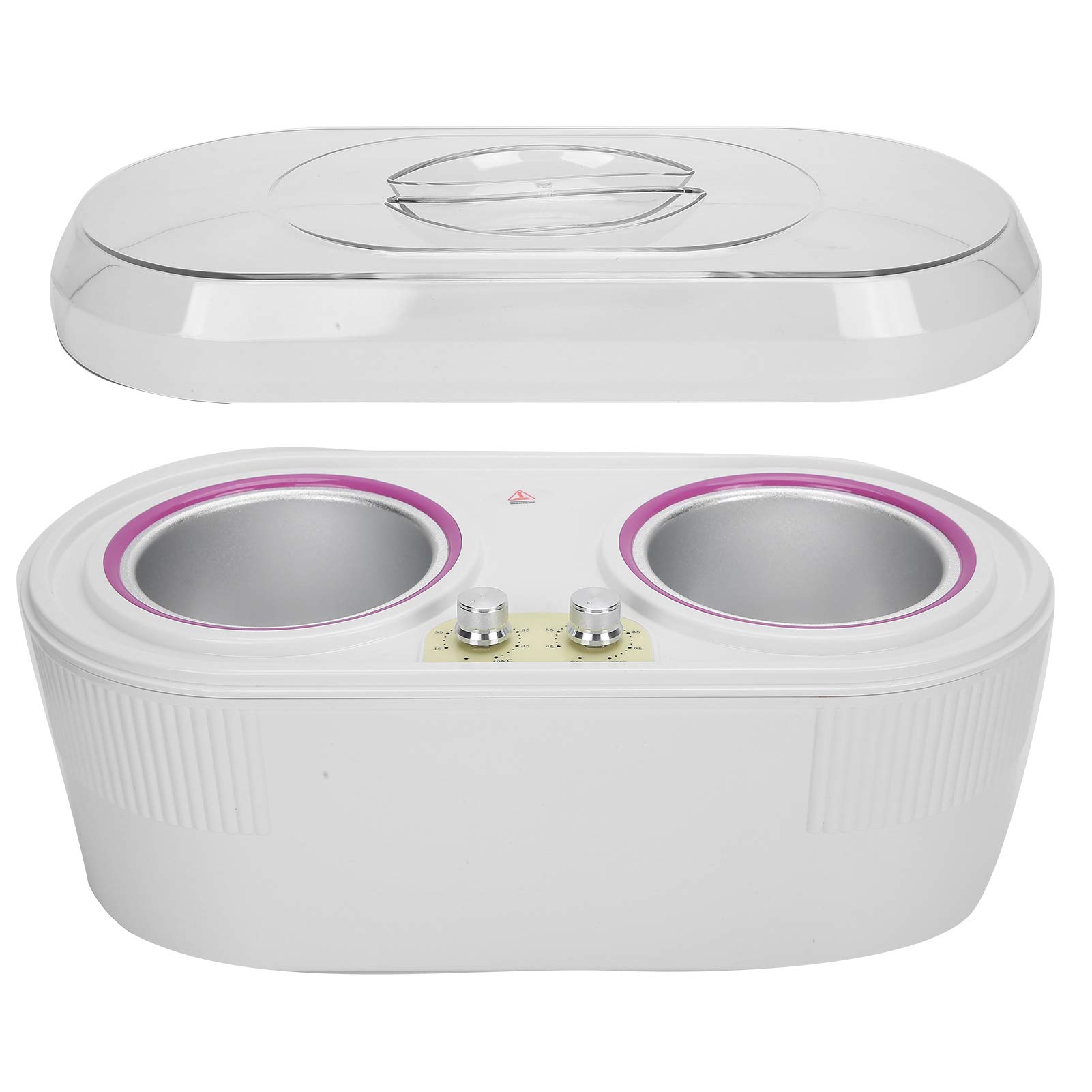 Liphontcta Double Wax Warmer, Professional Electric Wax Heater Large Wax Warmer Wax Melter Wax Supplies for Hair Removal with Adjustable Temperature for Salon(#2)