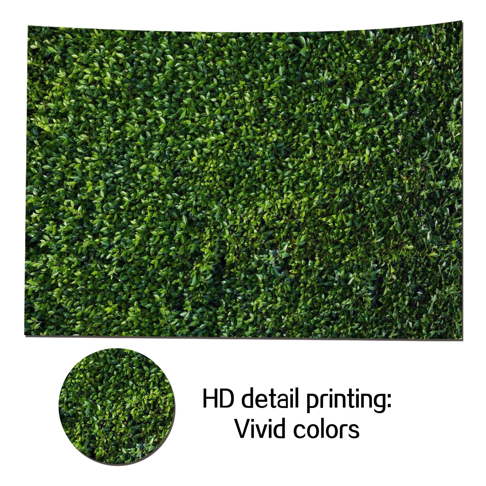 10x8FT Soft Fabric/Polyester Nature Spring Green Leaves Theme Photo Background Wedding Birthday Party Newborn Baby Shower Photography Backdrops Zoo Decor Shoot Props Bannner