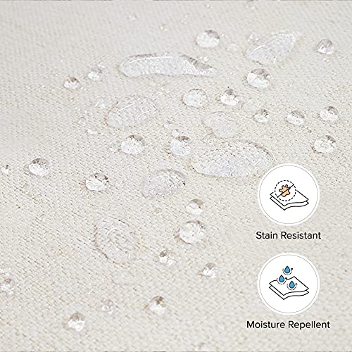 Million Dollar Baby Classic Alden Swivel Glider in Performace Cream Eco-Weave, Water Repellent & Stain Resistant, Greenguard Gold & CertiPUR-US Certified