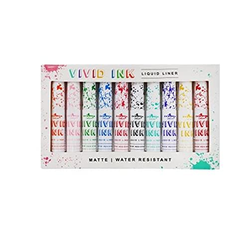 Italia Deluxe VIVID INK Liquid Liner SET OF 10