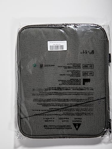 MoKo 9-11 Inch Tablet Sleeve Case,Fits iPad Air 5/4th 10.9,iPad Pro 11 M2 2022-2018,iPad 10th 10.9 2022,Galaxy Tab S9 11,Tab S8/A8/A7 2022,Protective Bag Carrying Case with Pocket, Dark Gray