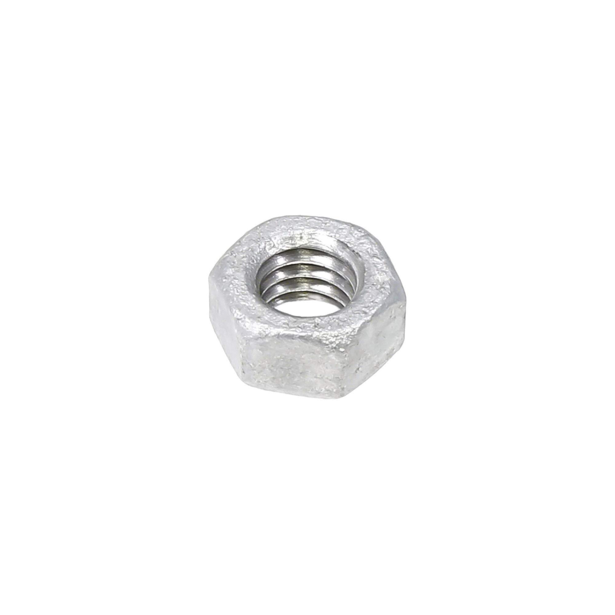 5/16 x 2" Long Carriage Bolts with Nuts, Galvanized Steel (Pack of 25)