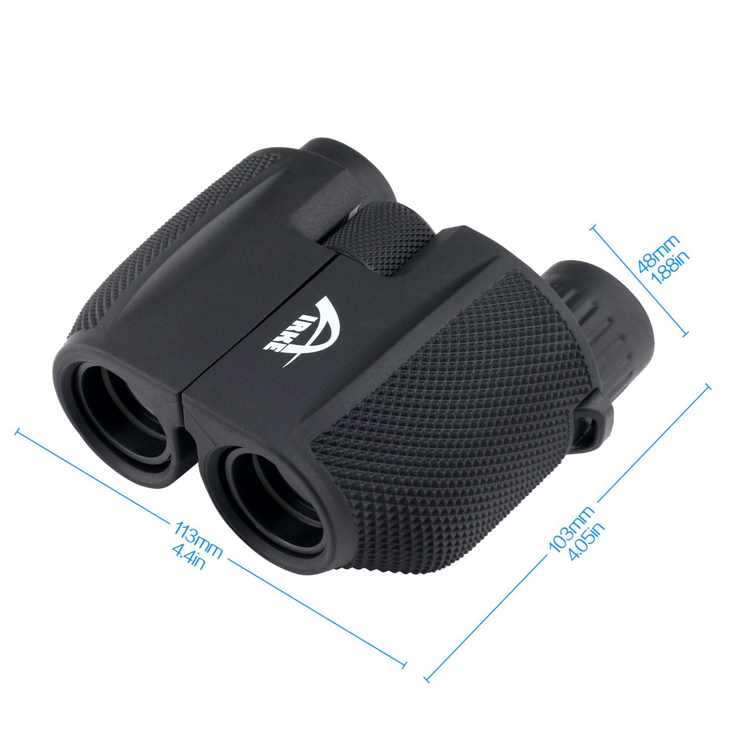10x25 Folding High Powered Binoculars with Weak Light Night Vision Clear Bird Watching Great for Outdoor Sports Games and Concerts Binocular